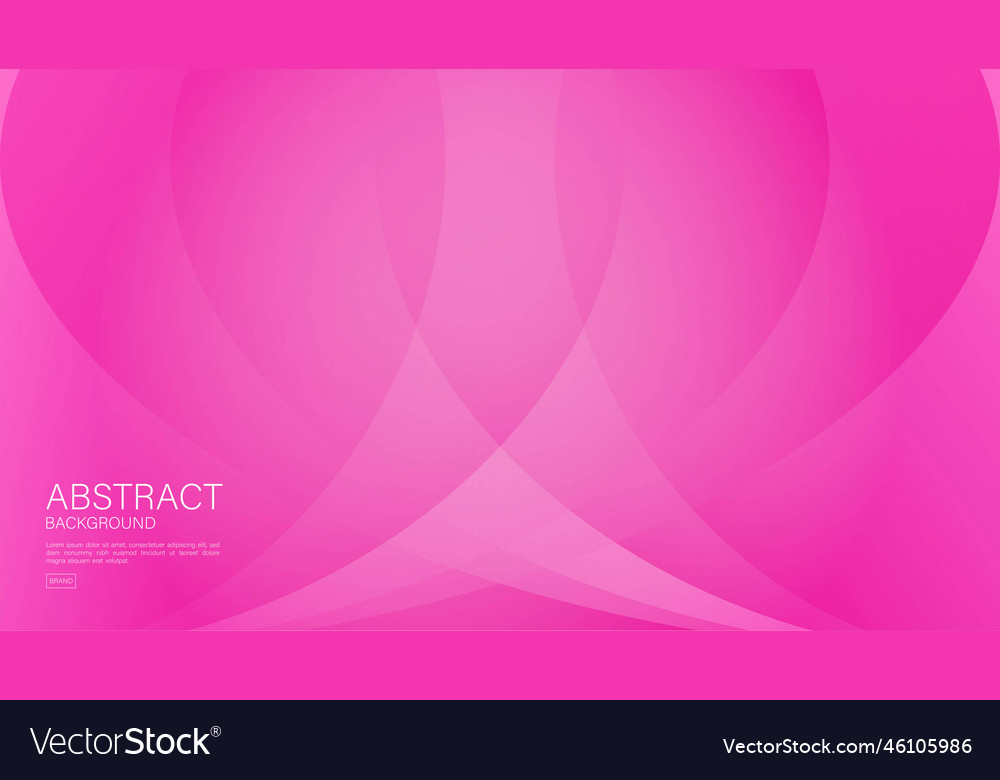 Pink abstract background wave Royalty Free Vector Image