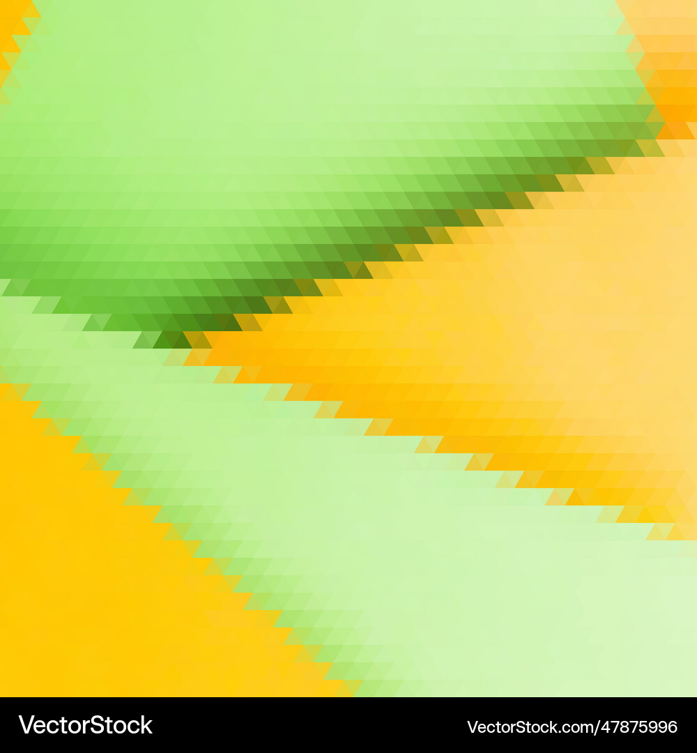 Colored triangles of different color shades Vector Image