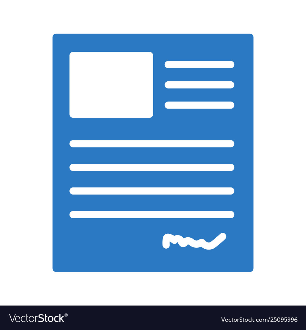 Contract Royalty Free Vector Image - VectorStock Contract Royalty Free Vector Image - VectorStock
