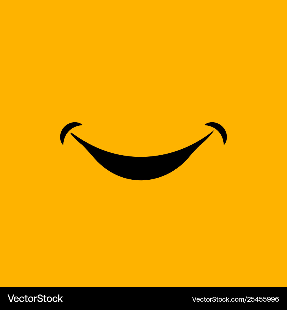 Emoticon face symbol or sign collection Royalty Free Vector