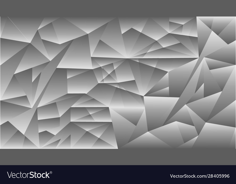 Pattern triangle gray Royalty Free Vector Image