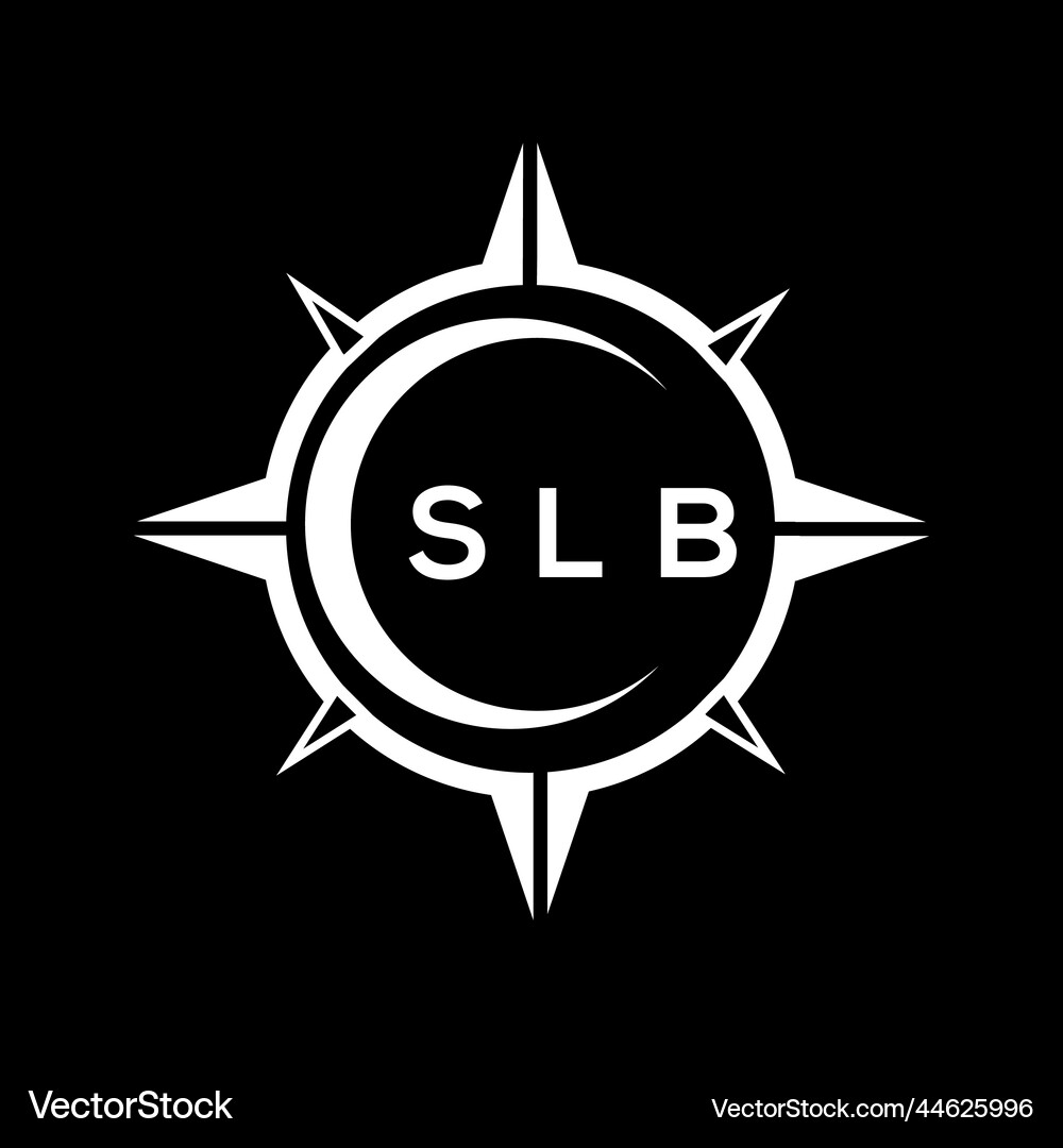 SLB Technology Circle Logo – Royalty-Free Vector | VectorStock