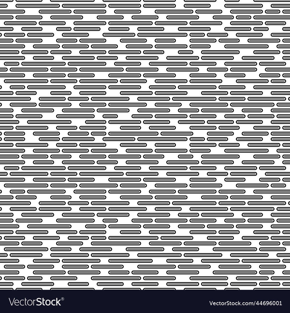Seamless linear horizontal pattern in black Vector Image Seamless linear horizontal pattern in black Vector Image