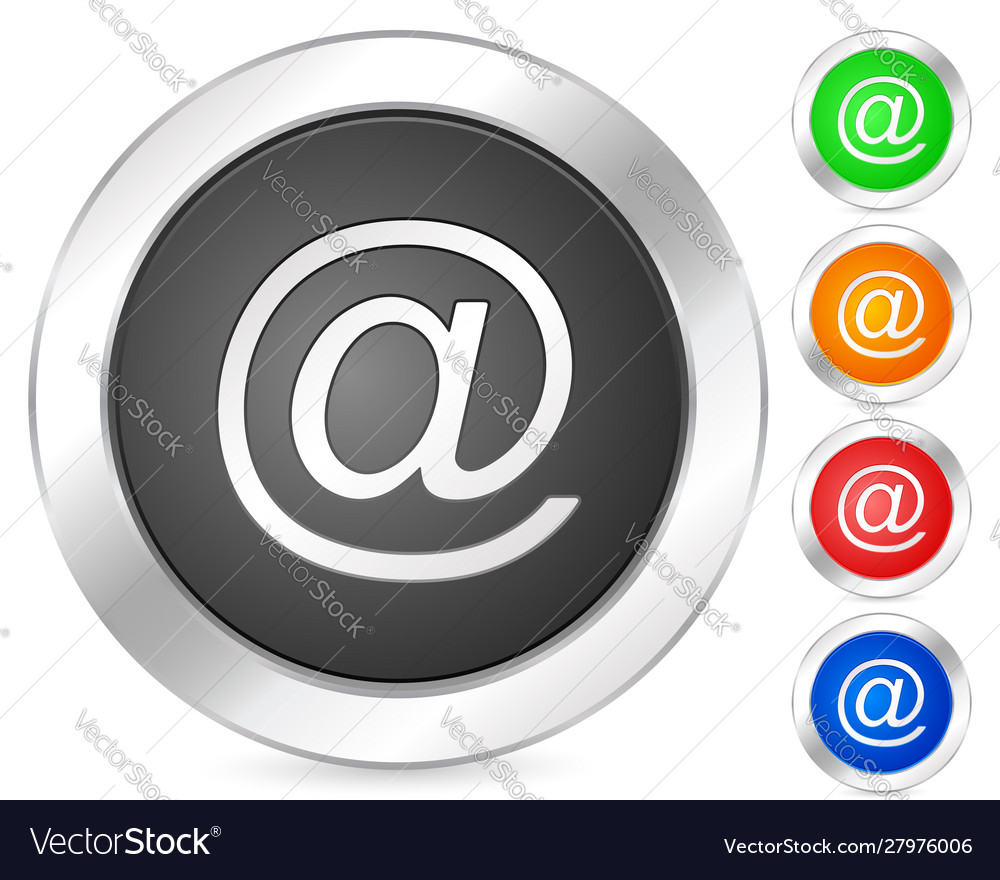 Computer icon email Royalty Free Vector Image - VectorStock