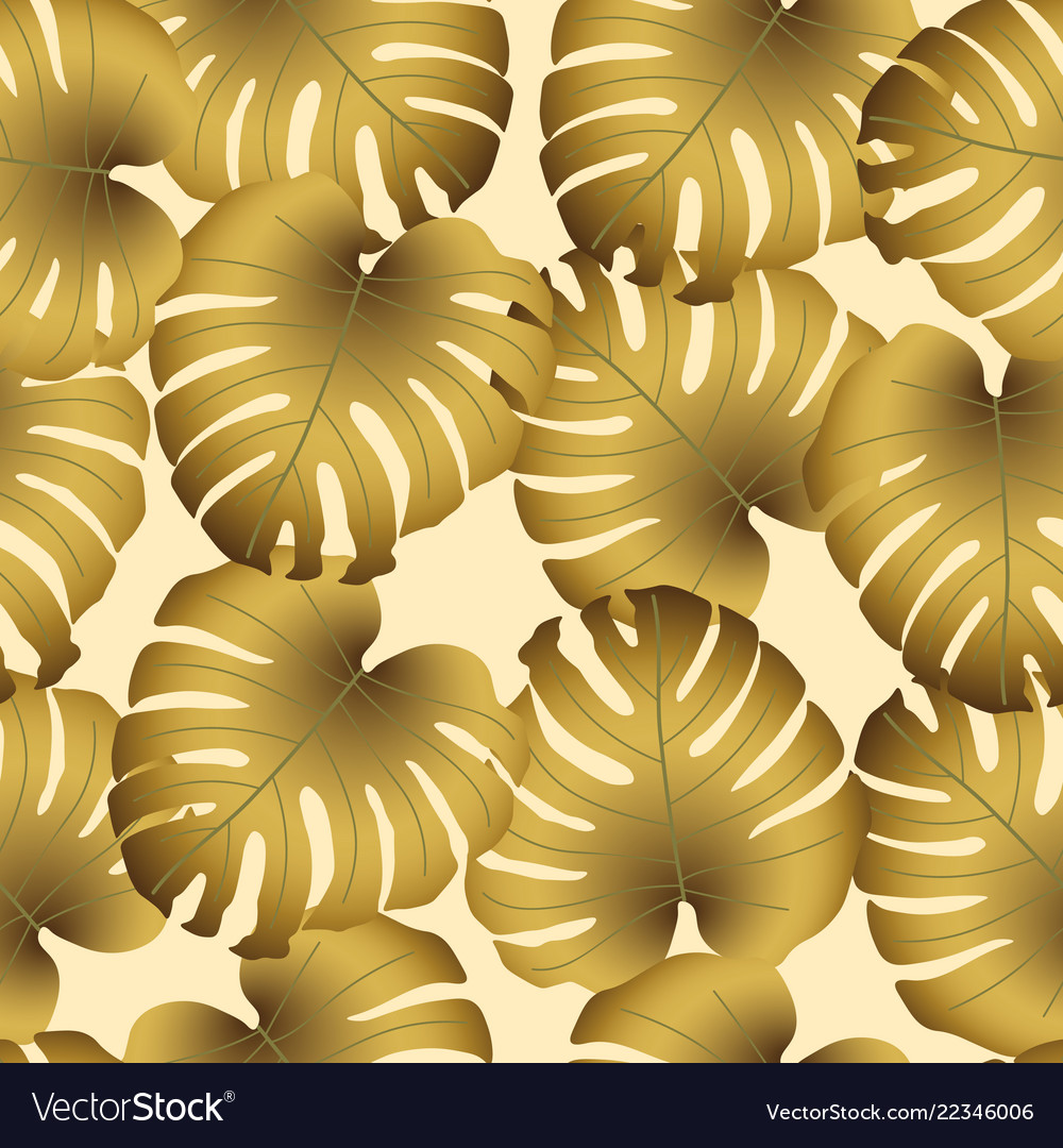 Seamless tropical pattern Royalty Free Vector Image