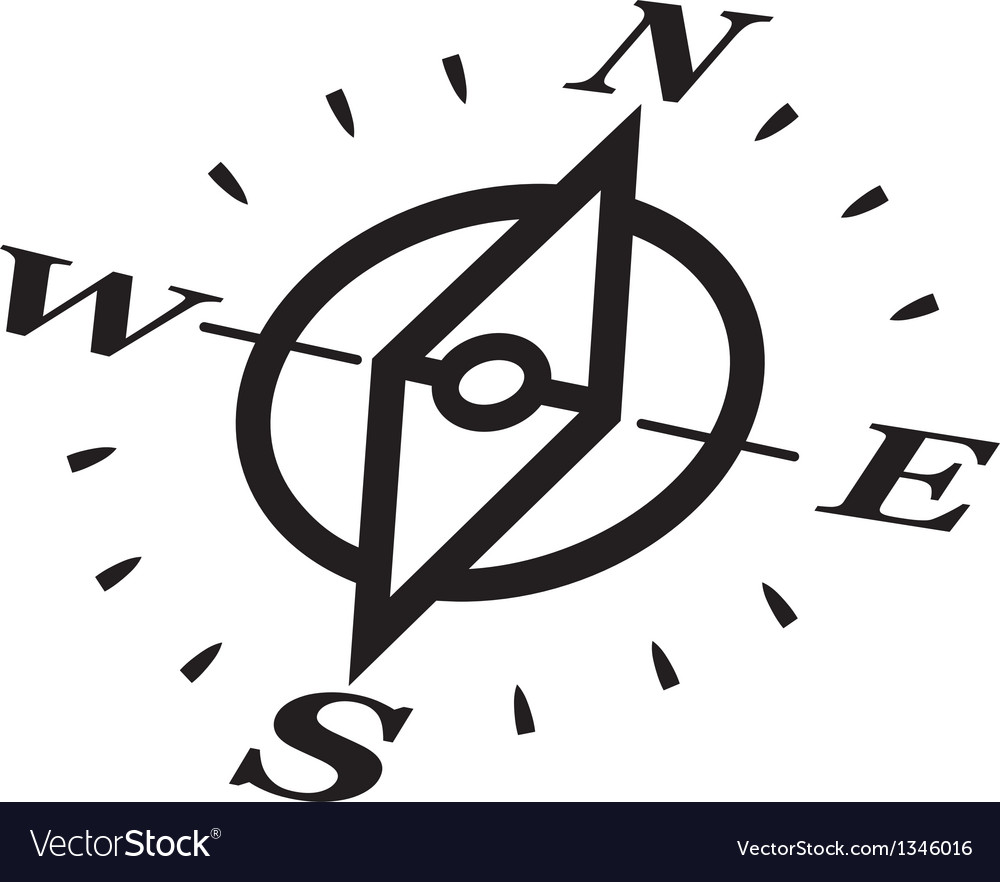 Compass Royalty Free Vector Image - VectorStock