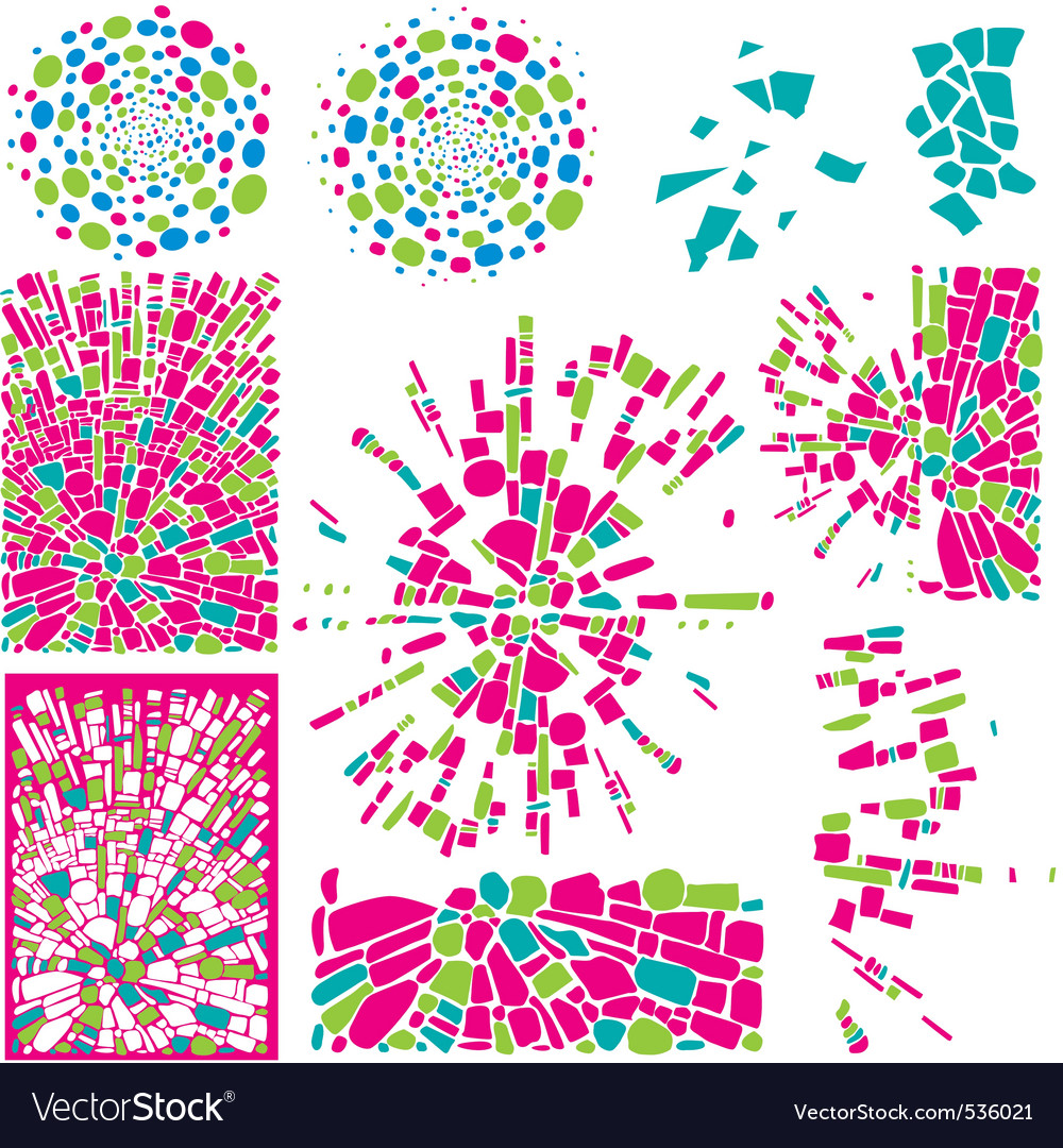 Colorful design elements Royalty Free Vector Image