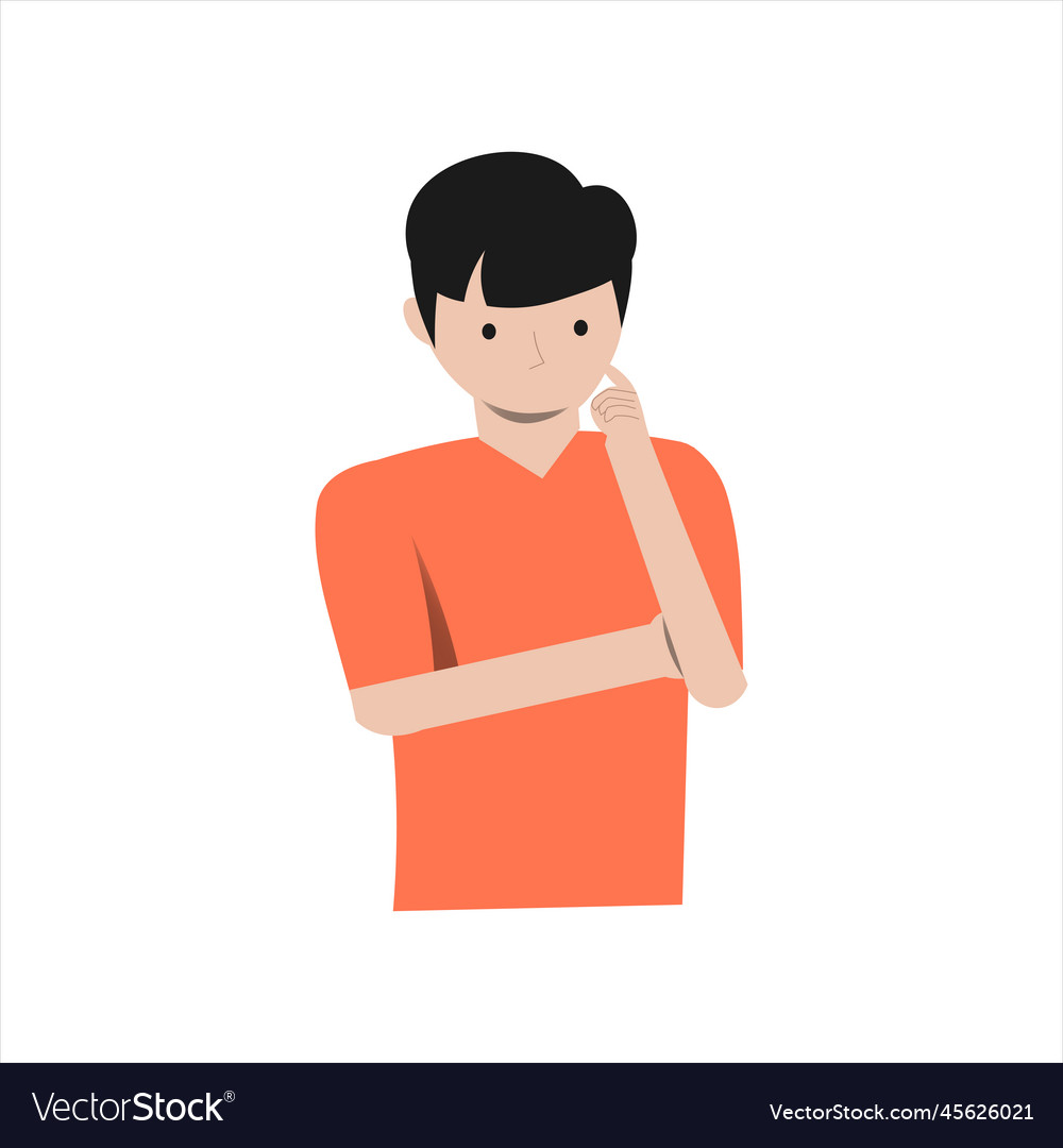 Flat human Royalty Free Vector Image - VectorStock