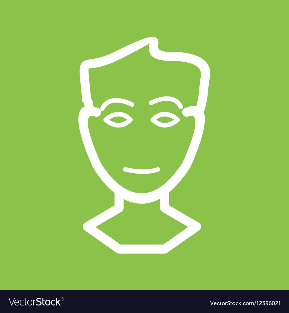 Human face Royalty Free Vector Image - VectorStock