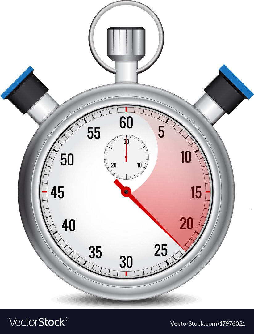 Stopwatch Royalty Free Vector Image - VectorStock