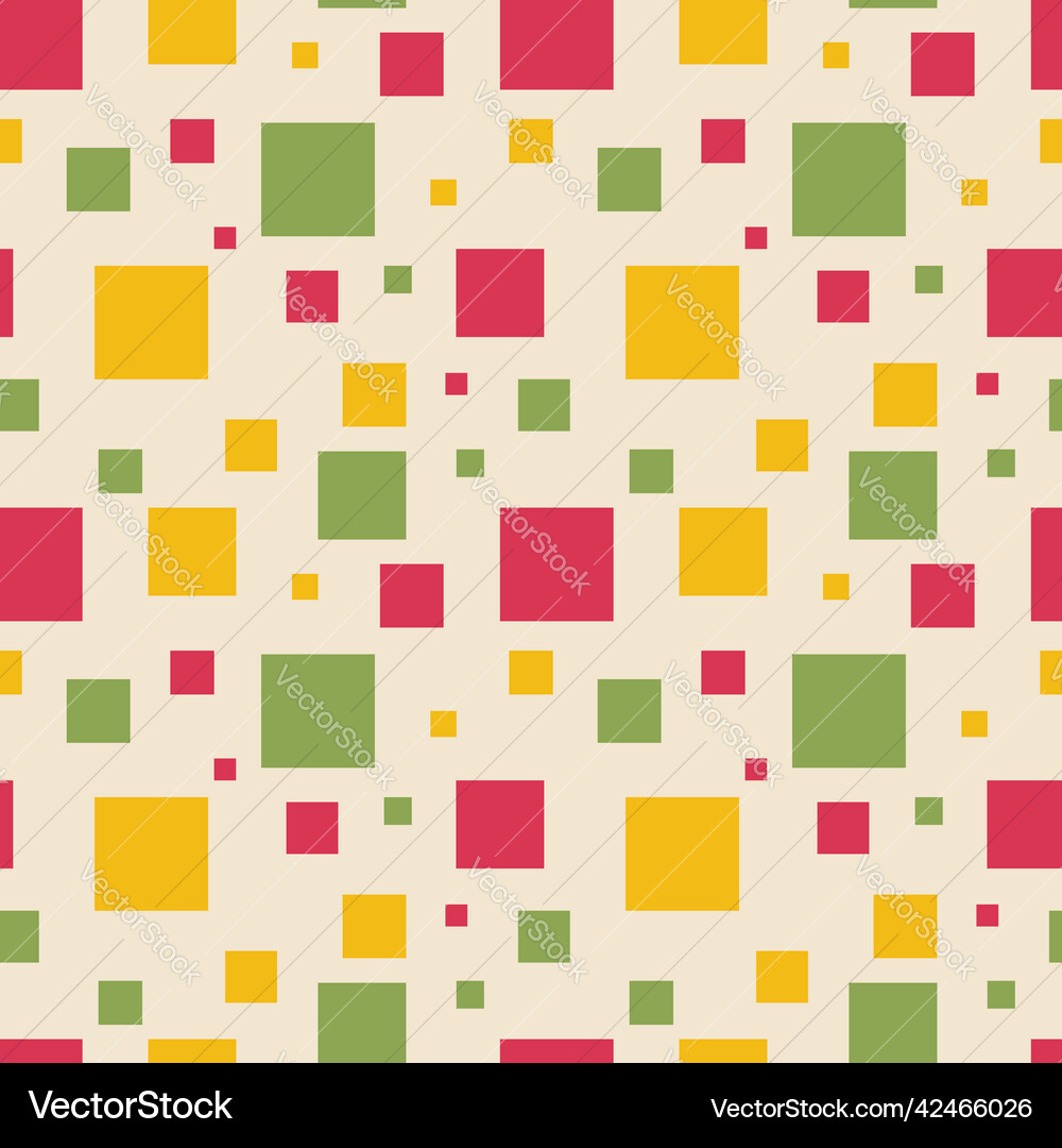 A set of seamless patterns with geometric shapes Vector Image