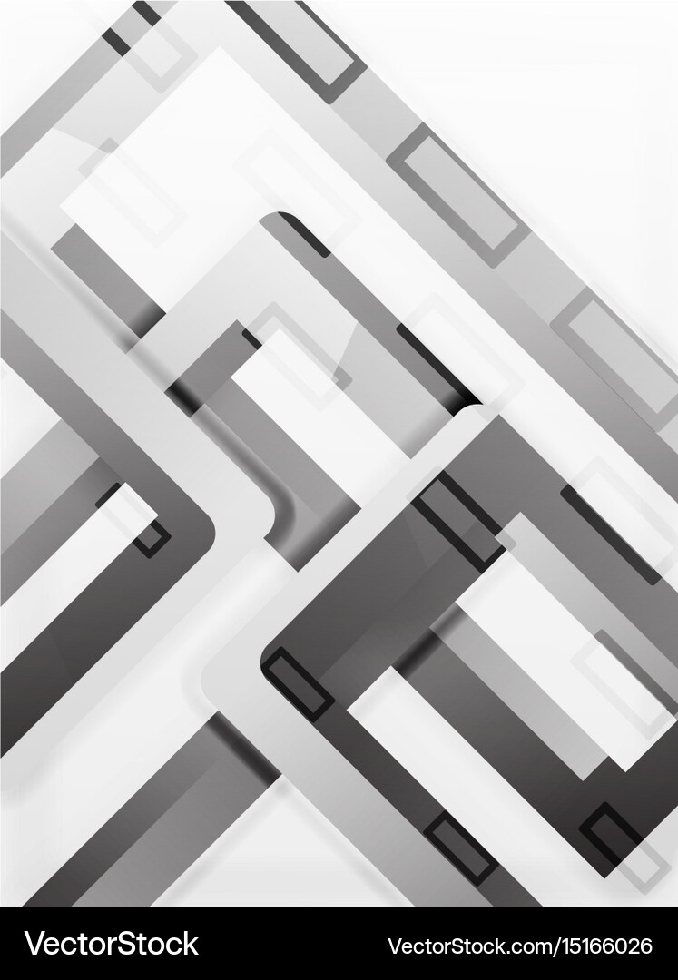 Rectangle tube elements background Royalty Free Vector Image