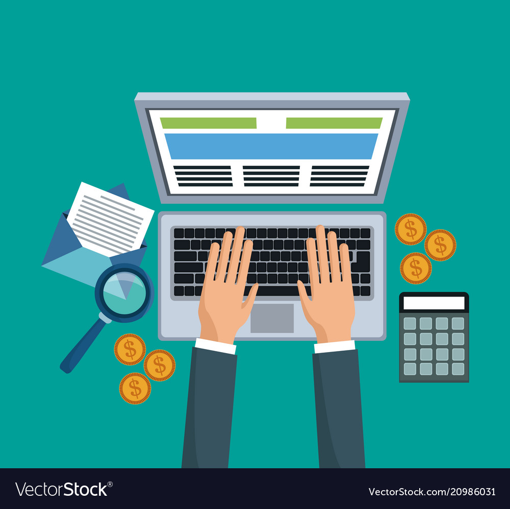 Email marketing and network Royalty Free Vector Image