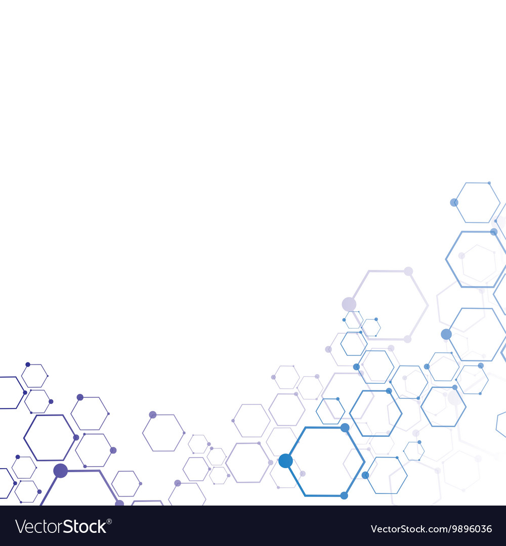 Abstract Molecular Connection Royalty Free Vector Image