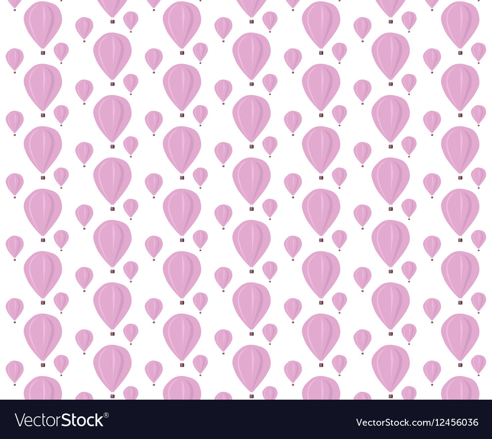 Balloons pattern Royalty Free Vector Image - VectorStock