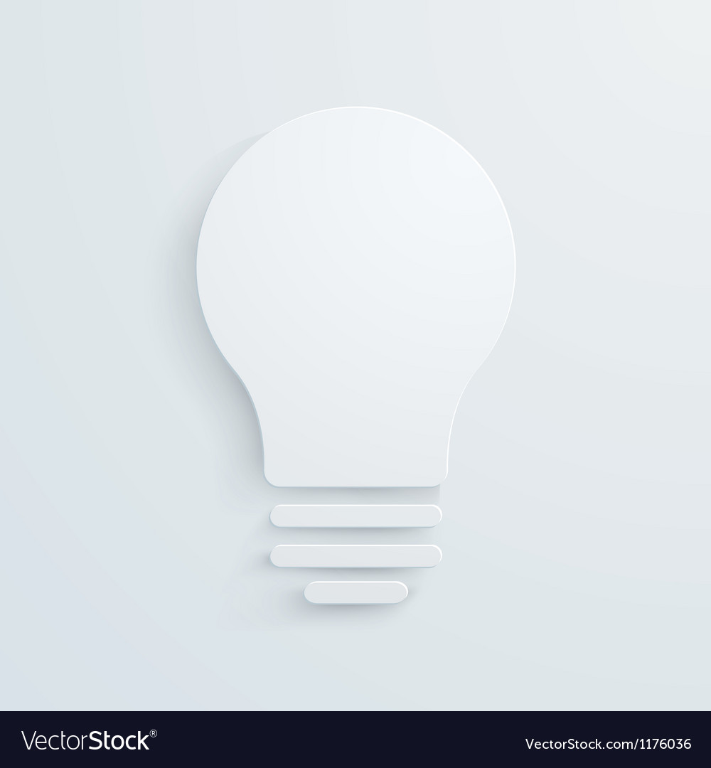 Bulb Royalty Free Vector Image - VectorStock