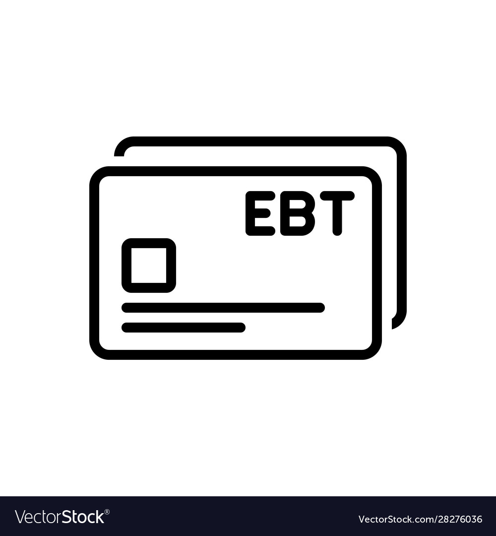 Ebt Royalty Free Vector Image - VectorStock