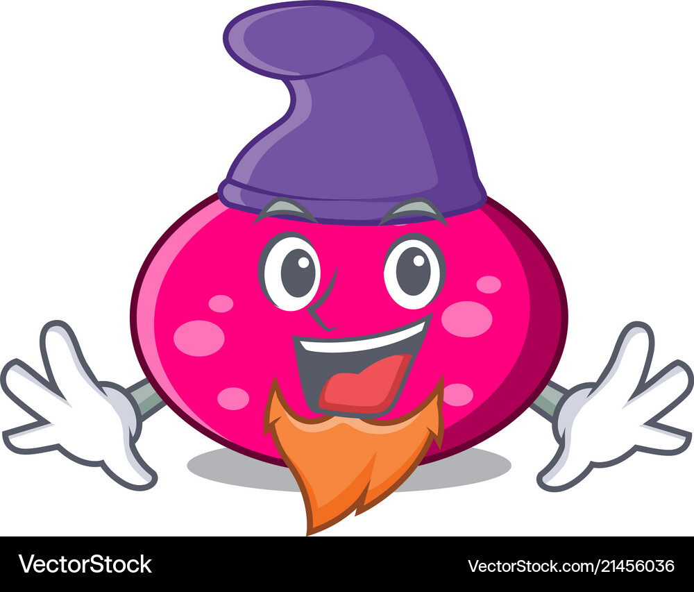 Elf ellipse character cartoon style Royalty Free Vector