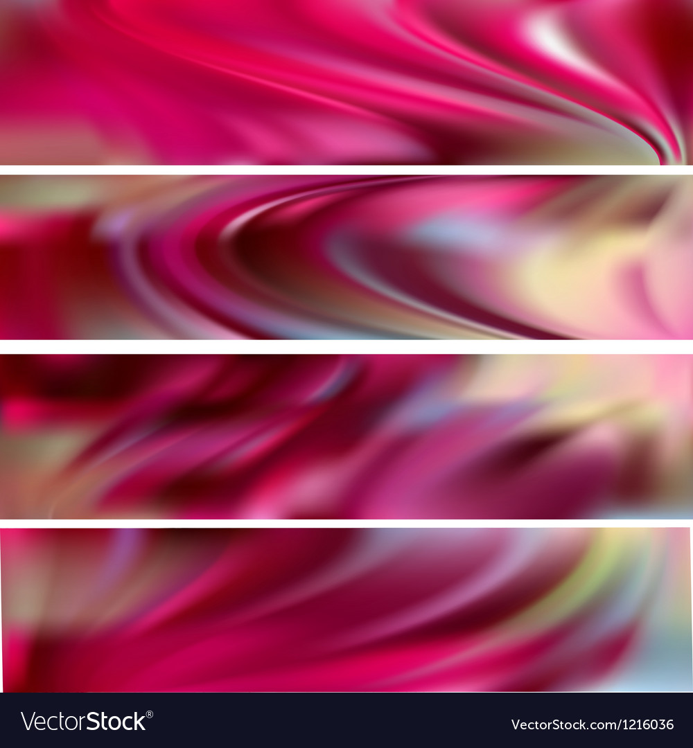 Horizontal banners Royalty Free Vector Image - VectorStock