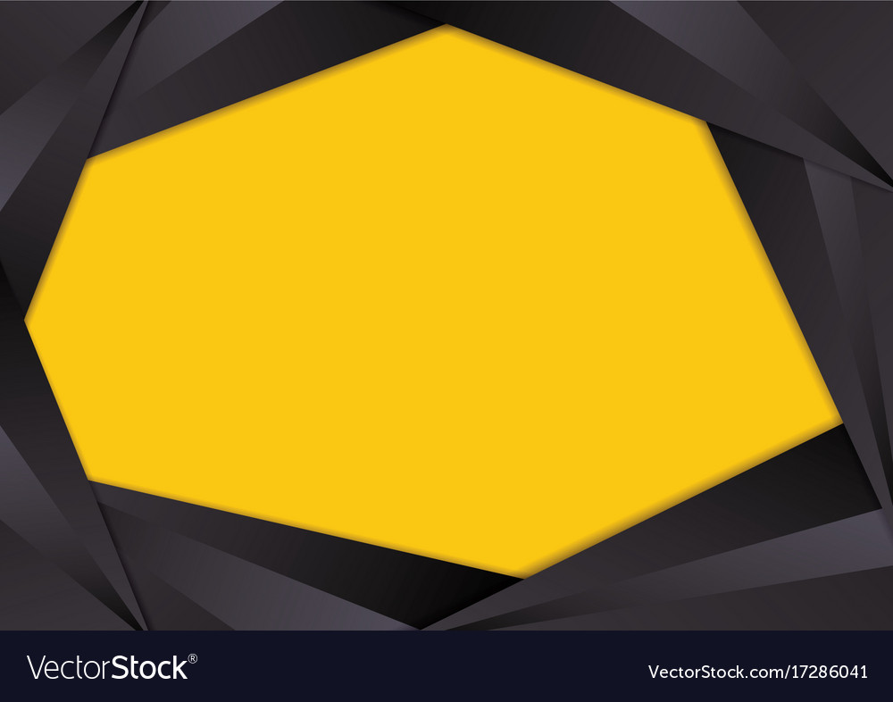 Black triangle frame border Royalty Free Vector Image