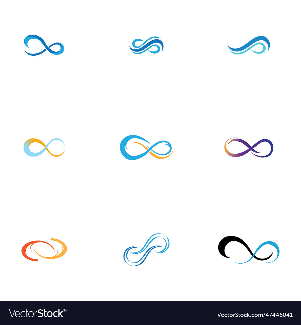 Infinity design Royalty Free Vector Image - VectorStock