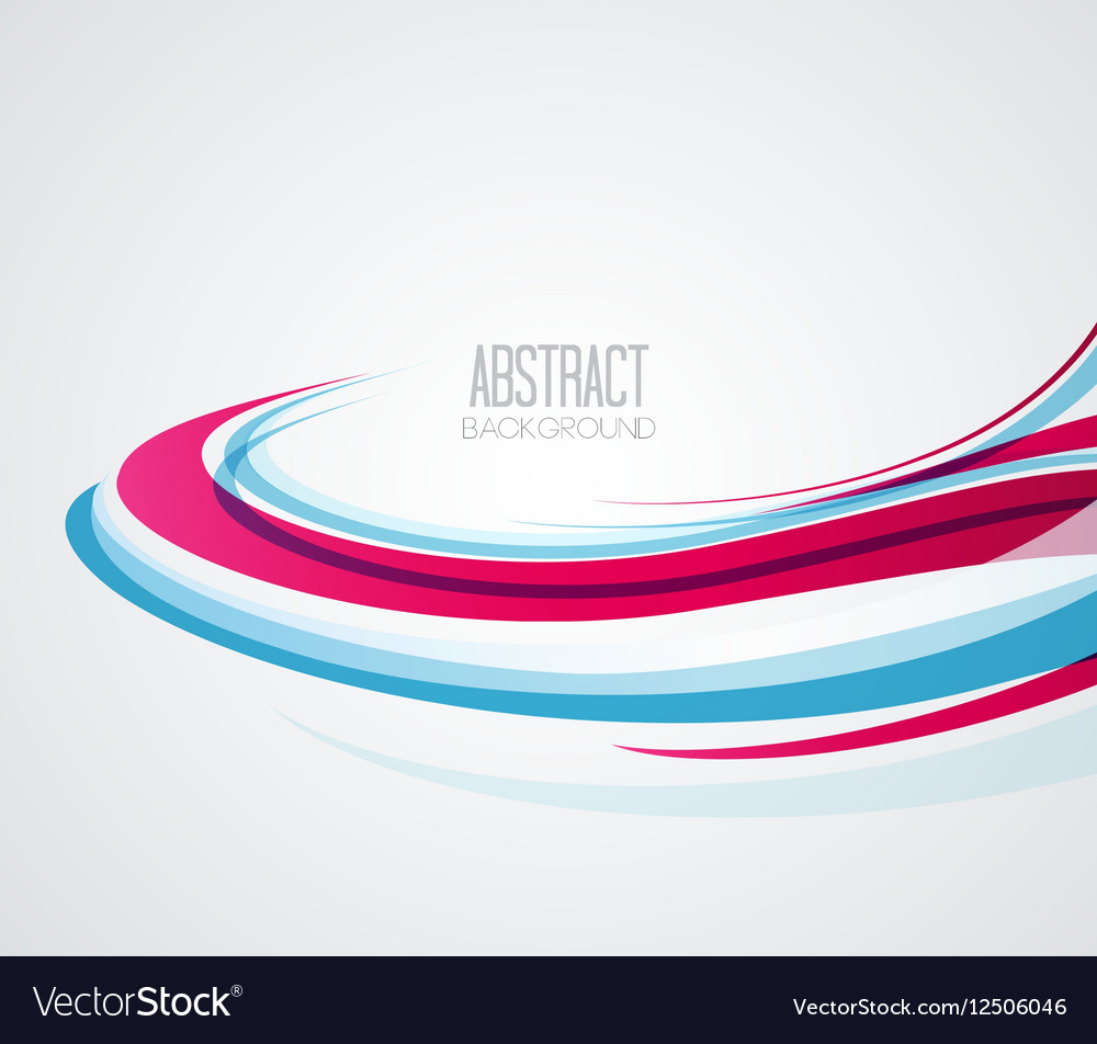 Abstract wave Royalty Free Vector Image - VectorStock