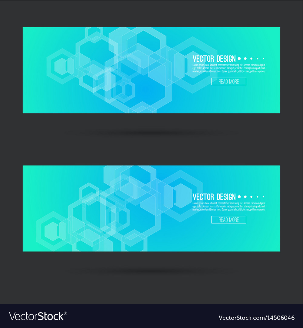 Futuristic header Royalty Free Vector Image - VectorStock