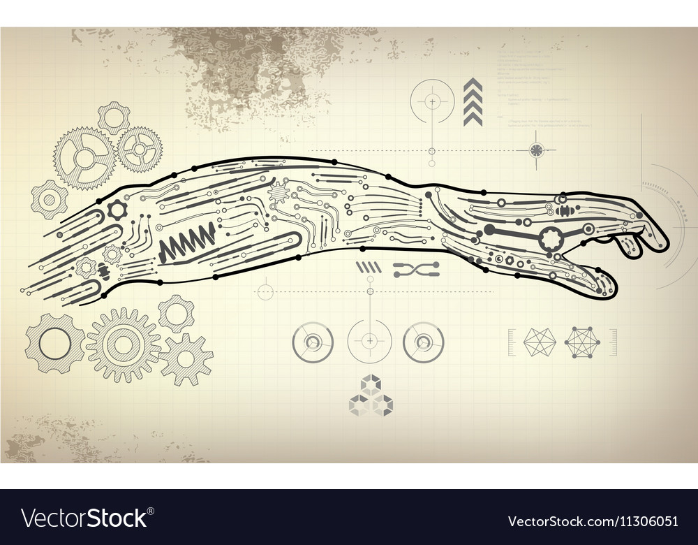 Arm preview Royalty Free Vector Image - VectorStock