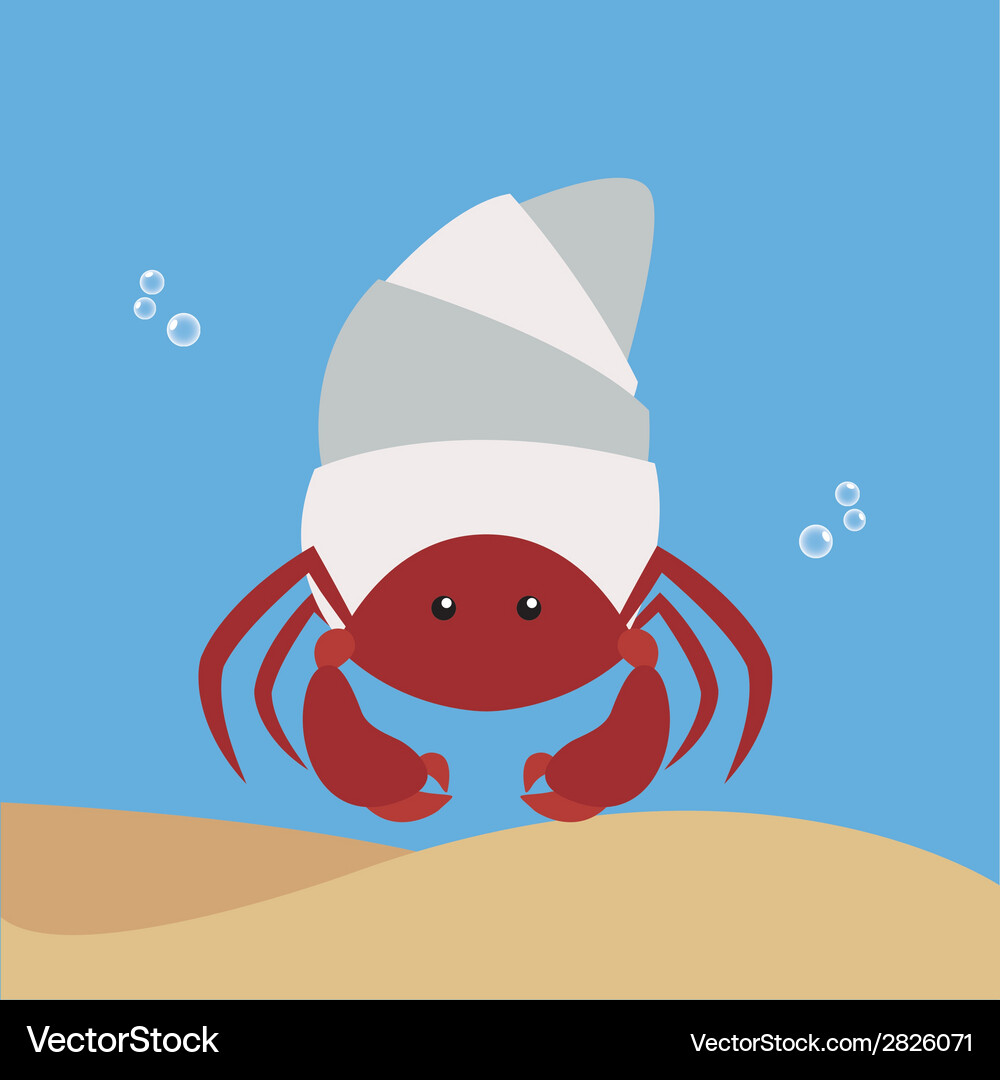 Abstract water animal on a special background Vector Image