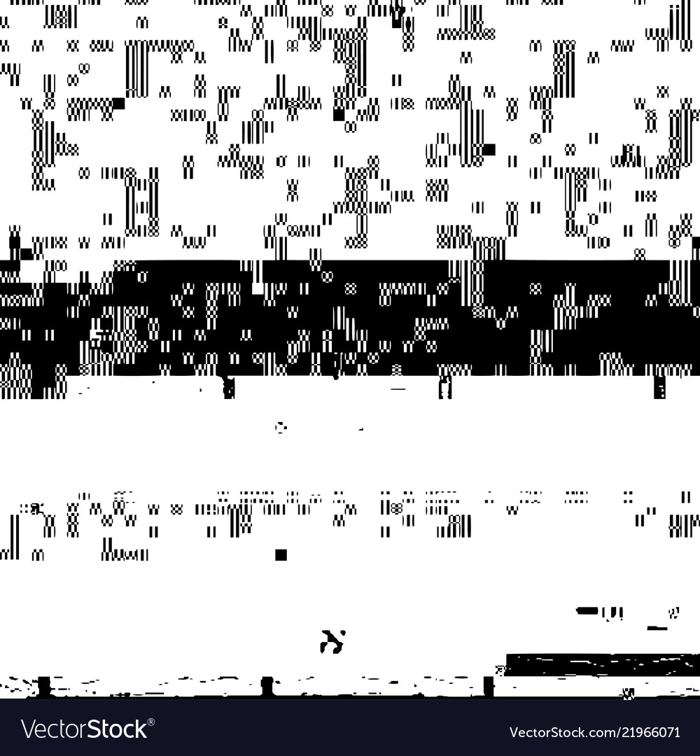 Glitch overlay texture Royalty Free Vector Image