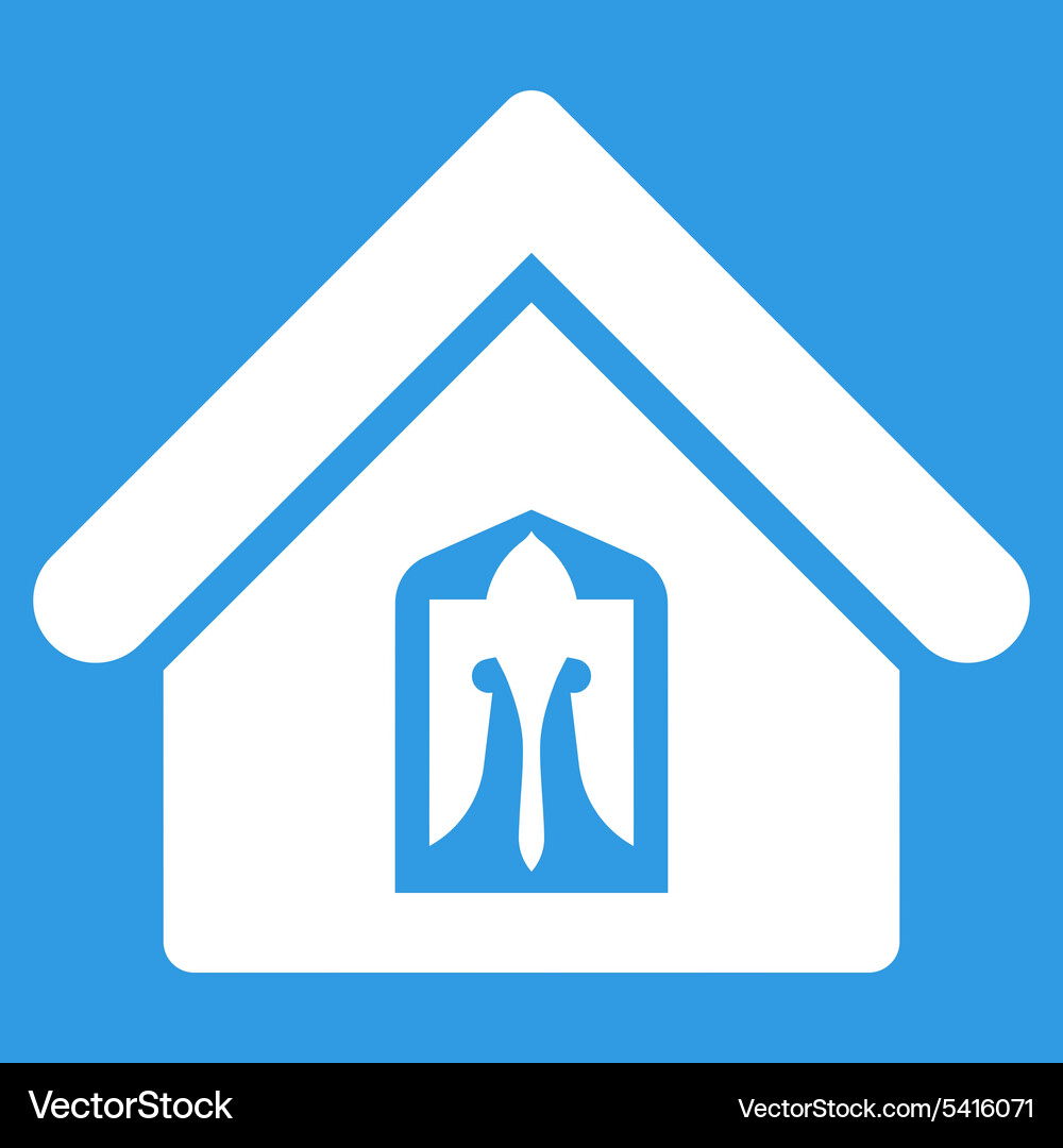 Home icon from business bicolor set Royalty Free Vector