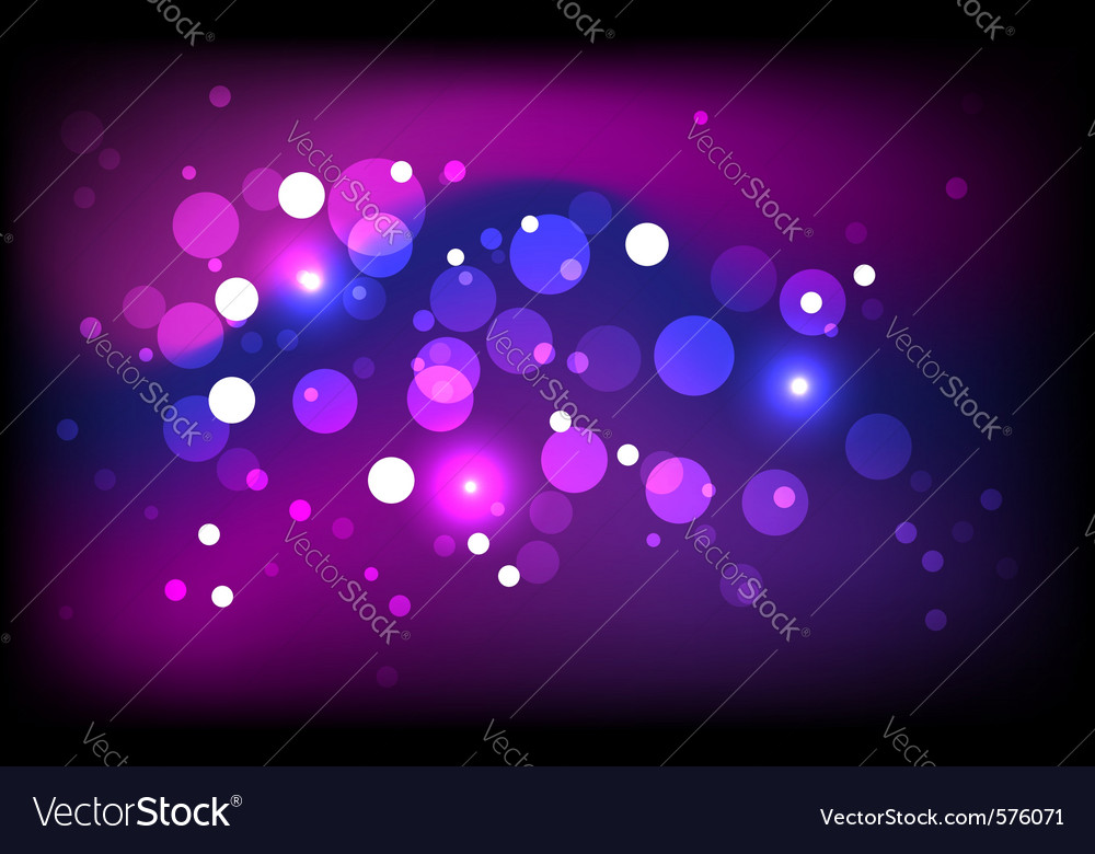Magic blue background Royalty Free Vector Image