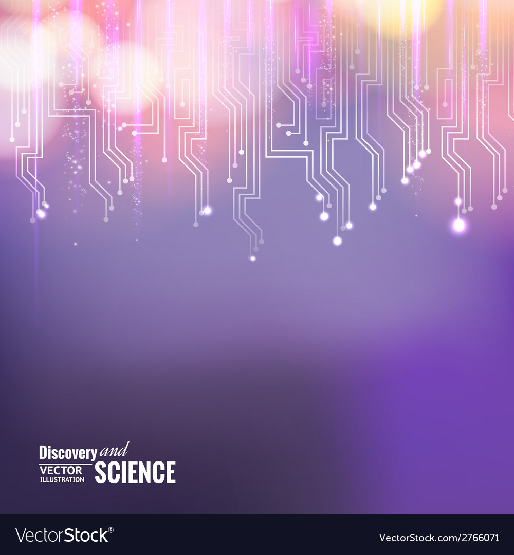 Violet circuit Royalty Free Vector Image - VectorStock