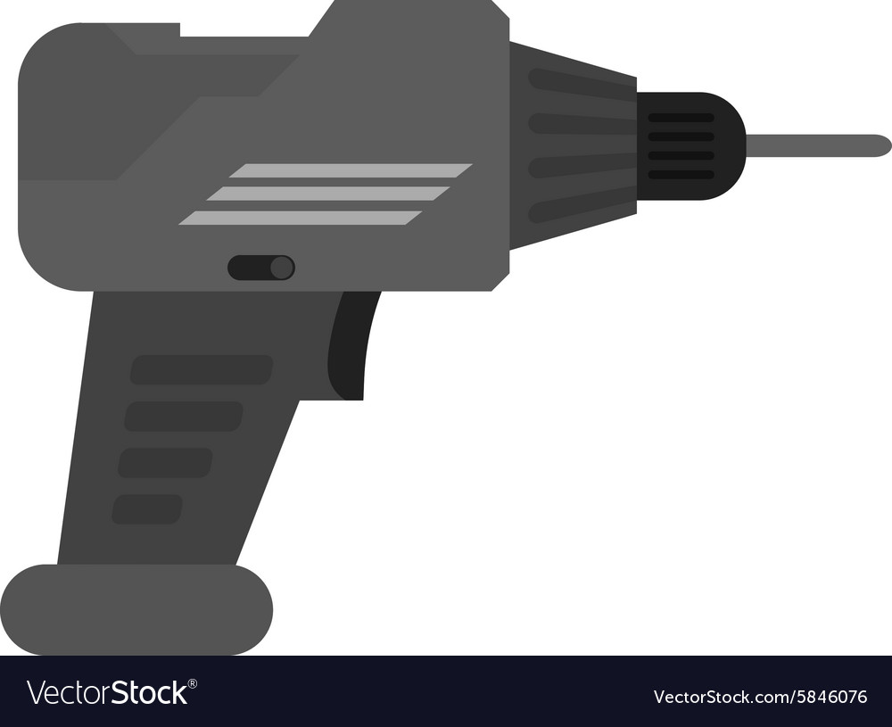 Drill machine Royalty Free Vector Image - VectorStock