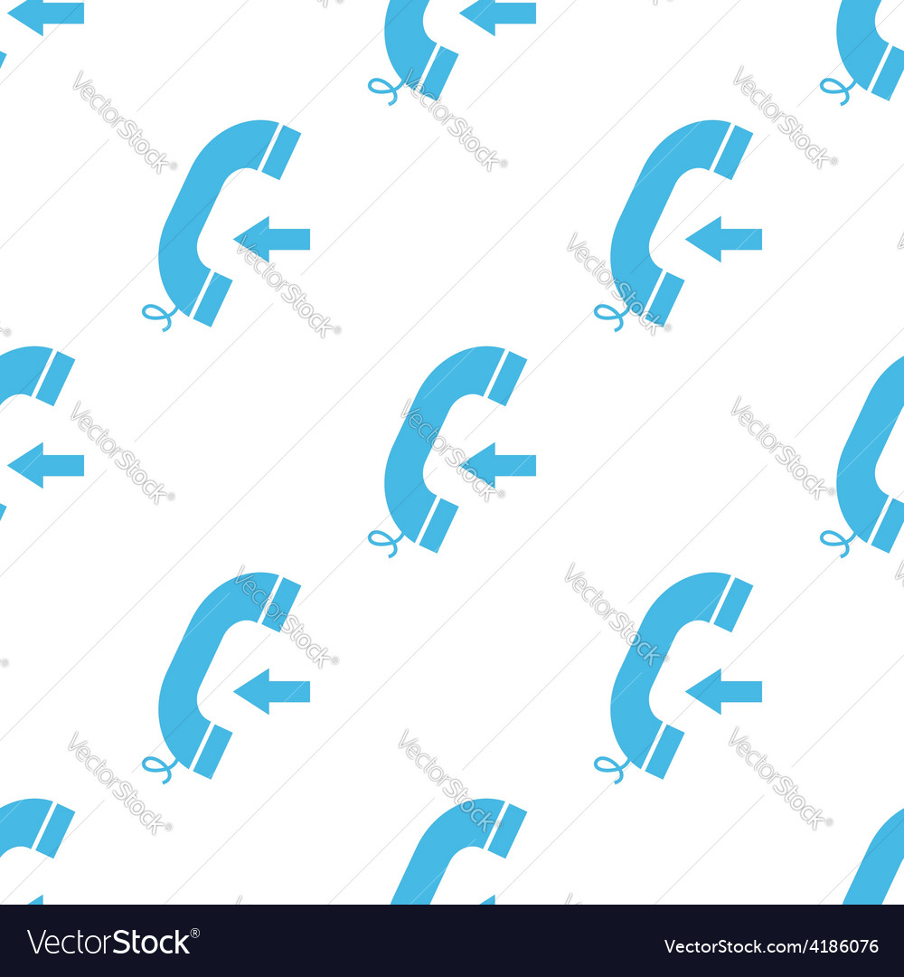 Incoming seamless pattern Royalty Free Vector Image