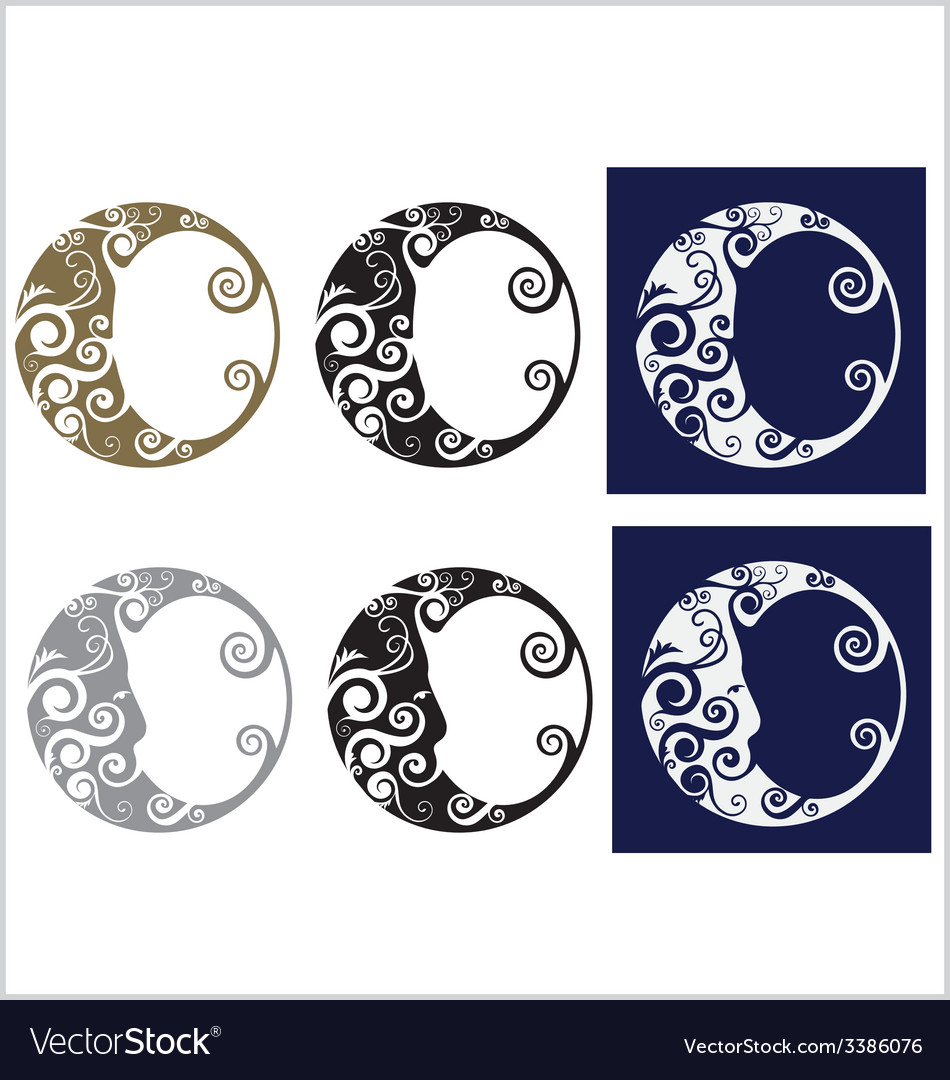 Moon Royalty Free Vector Image - VectorStock