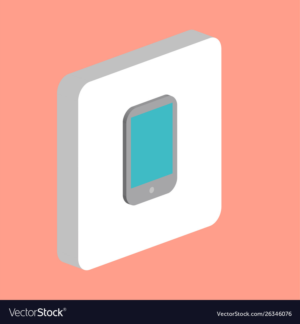 Tablet pc computer symbol Royalty Free Vector Image