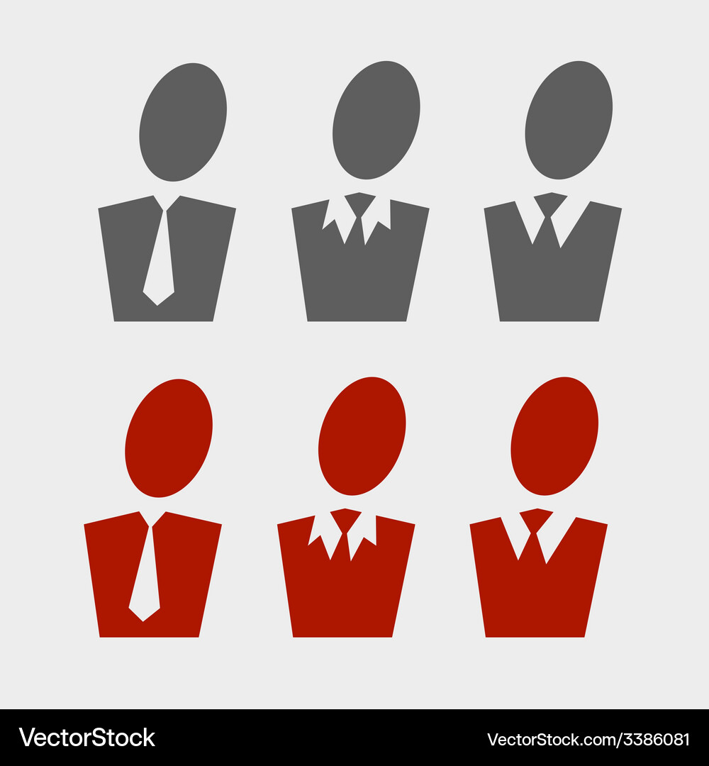 Business pictograph set Royalty Free Vector Image