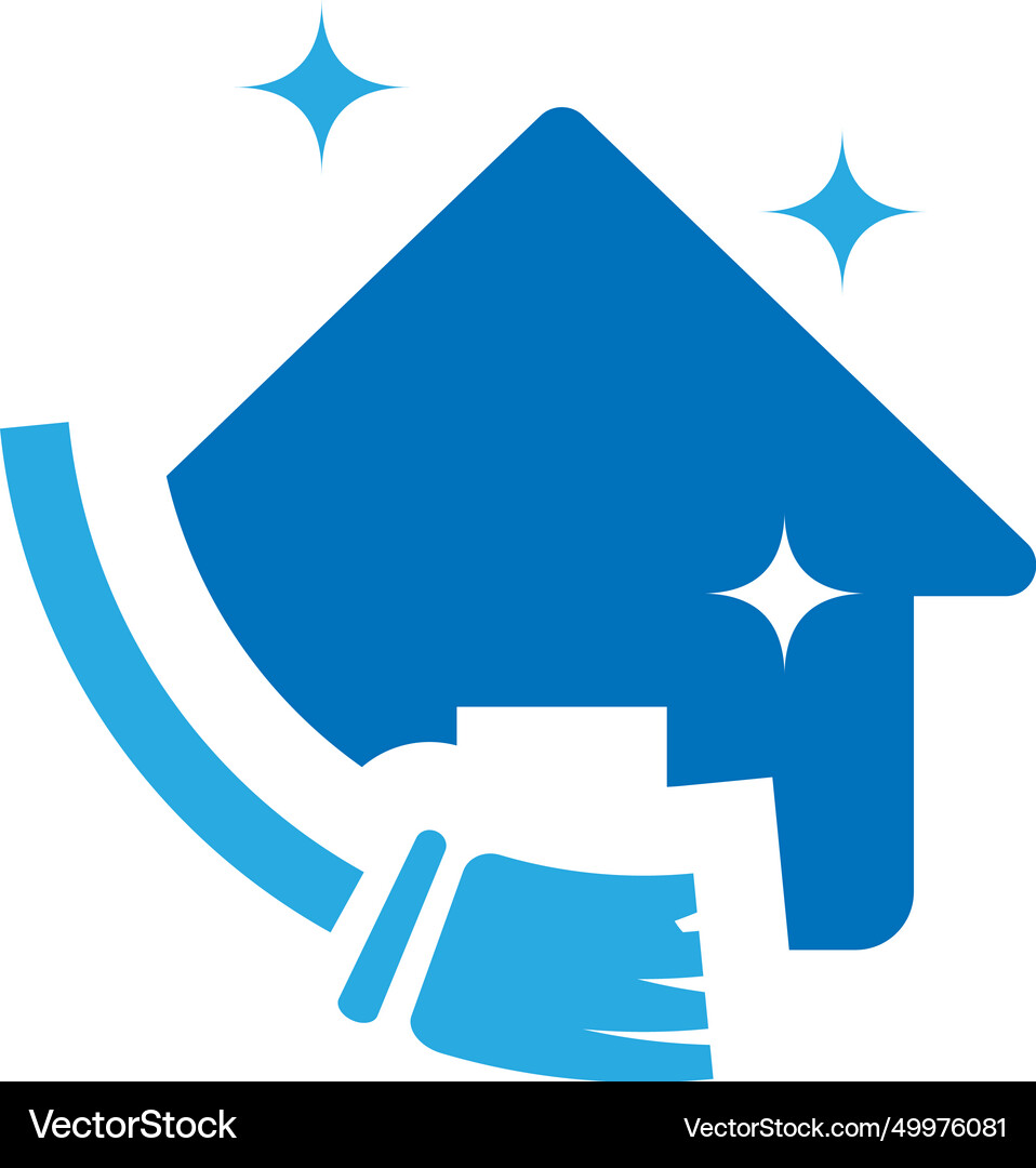 Clean house icon design template isolated Vector Image