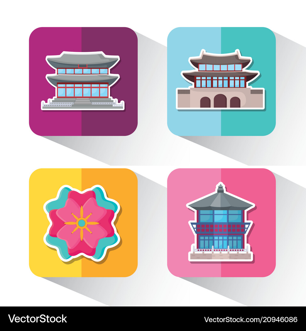 Asia culture design Royalty Free Vector Image - VectorStock