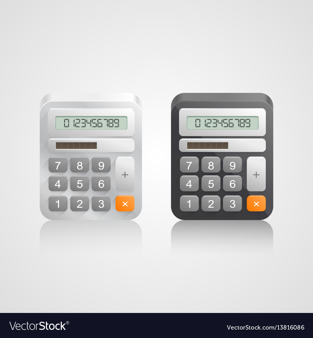Calculator Royalty Free Vector Image - VectorStock