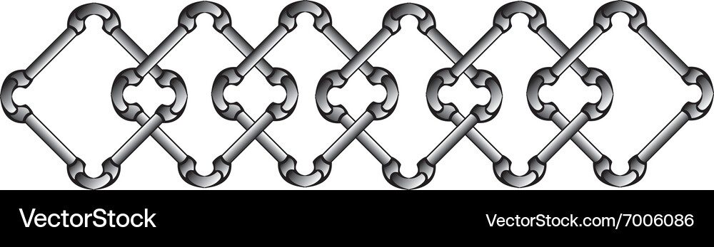 Chain pattern Royalty Free Vector Image - VectorStock