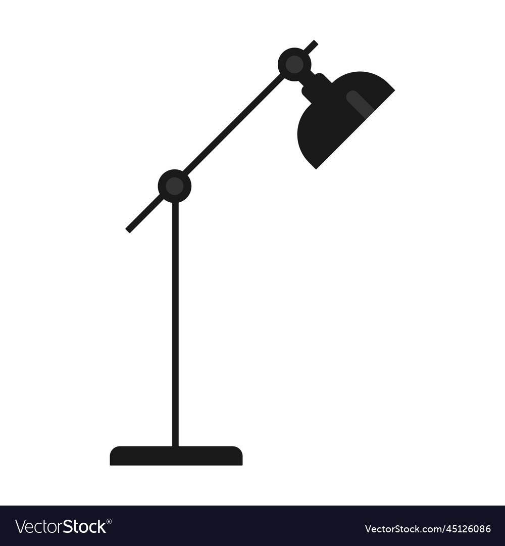 Table lamp Royalty Free Vector Image - VectorStock