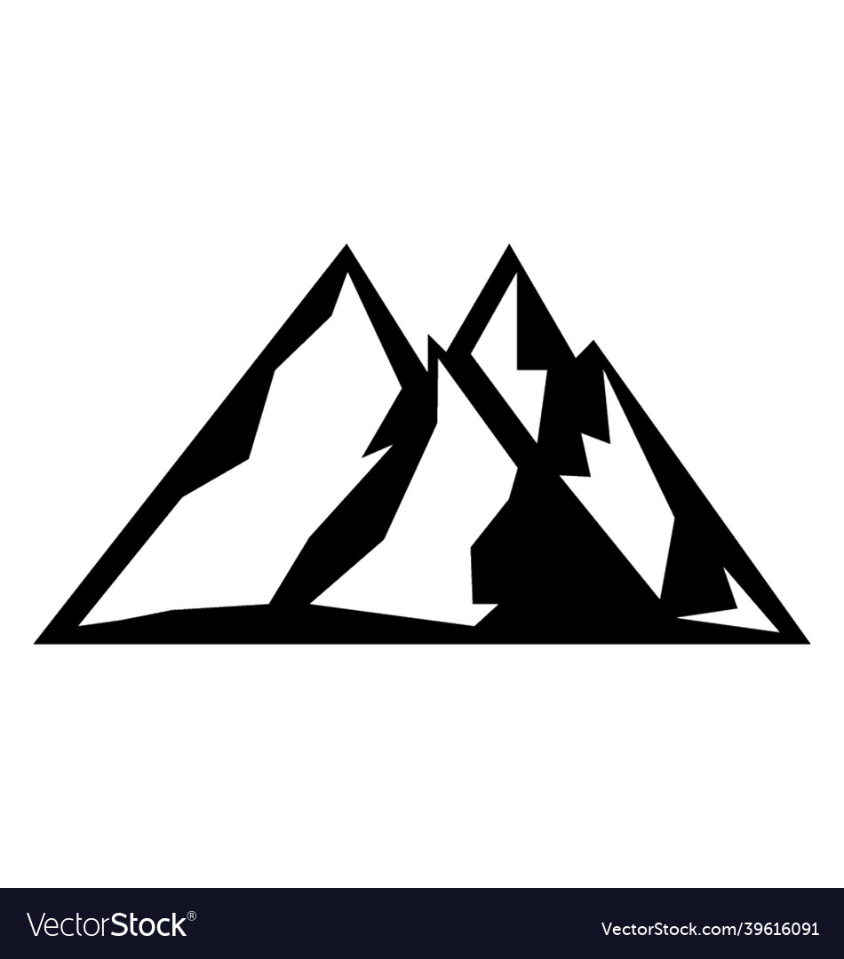 Mountain Royalty Free Vector Image - VectorStock