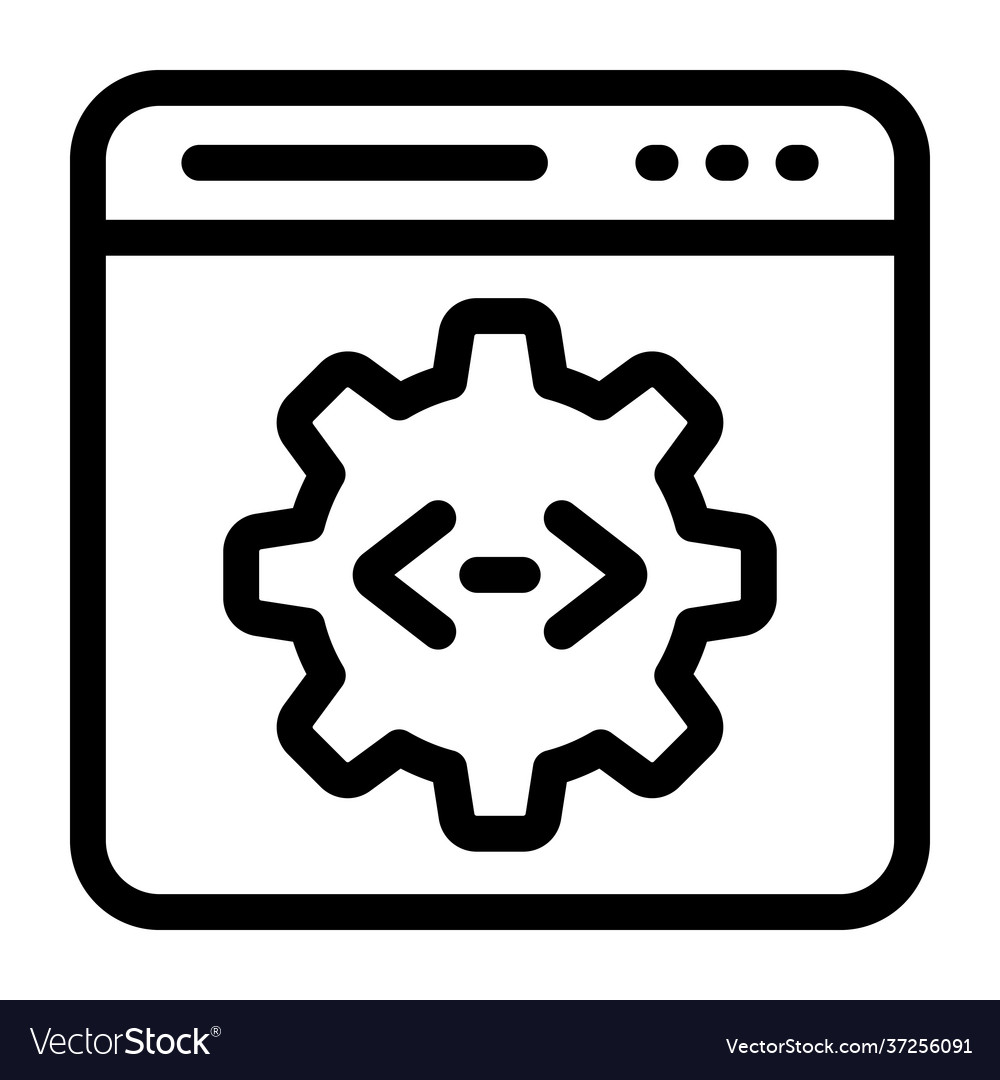 Software development Royalty Free Vector Image