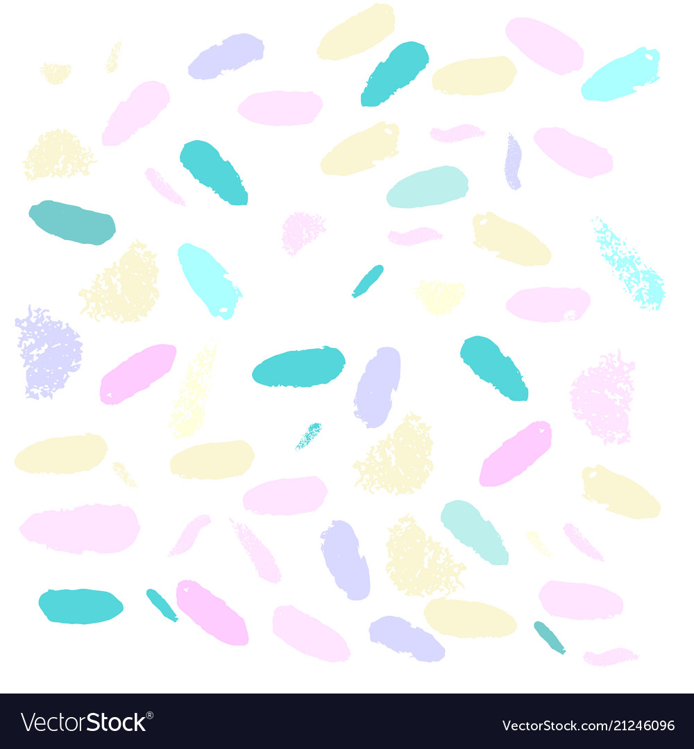 Artistic confetti pattern Royalty Free Vector Image