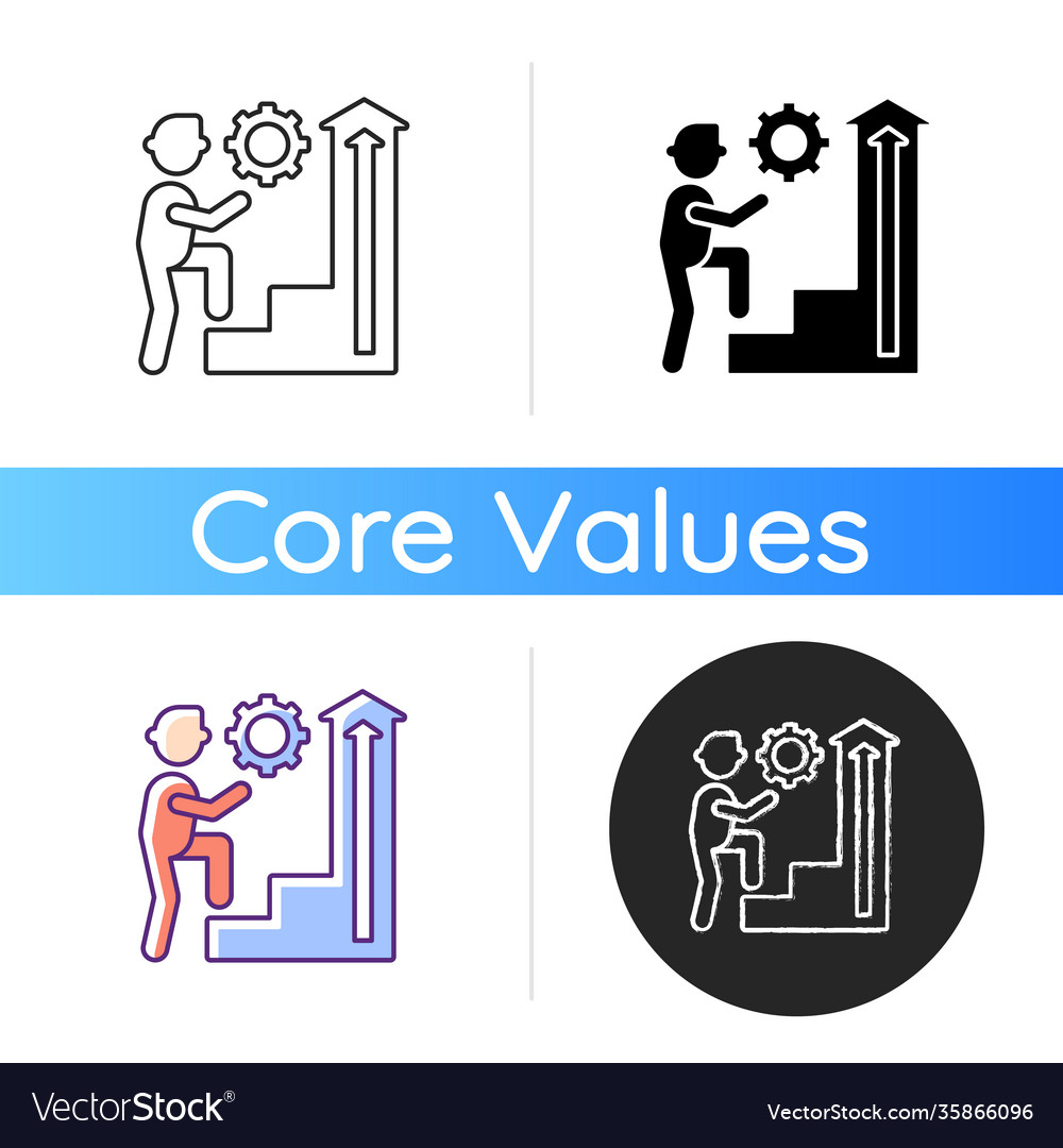 Persistence icon Royalty Free Vector Image - VectorStock