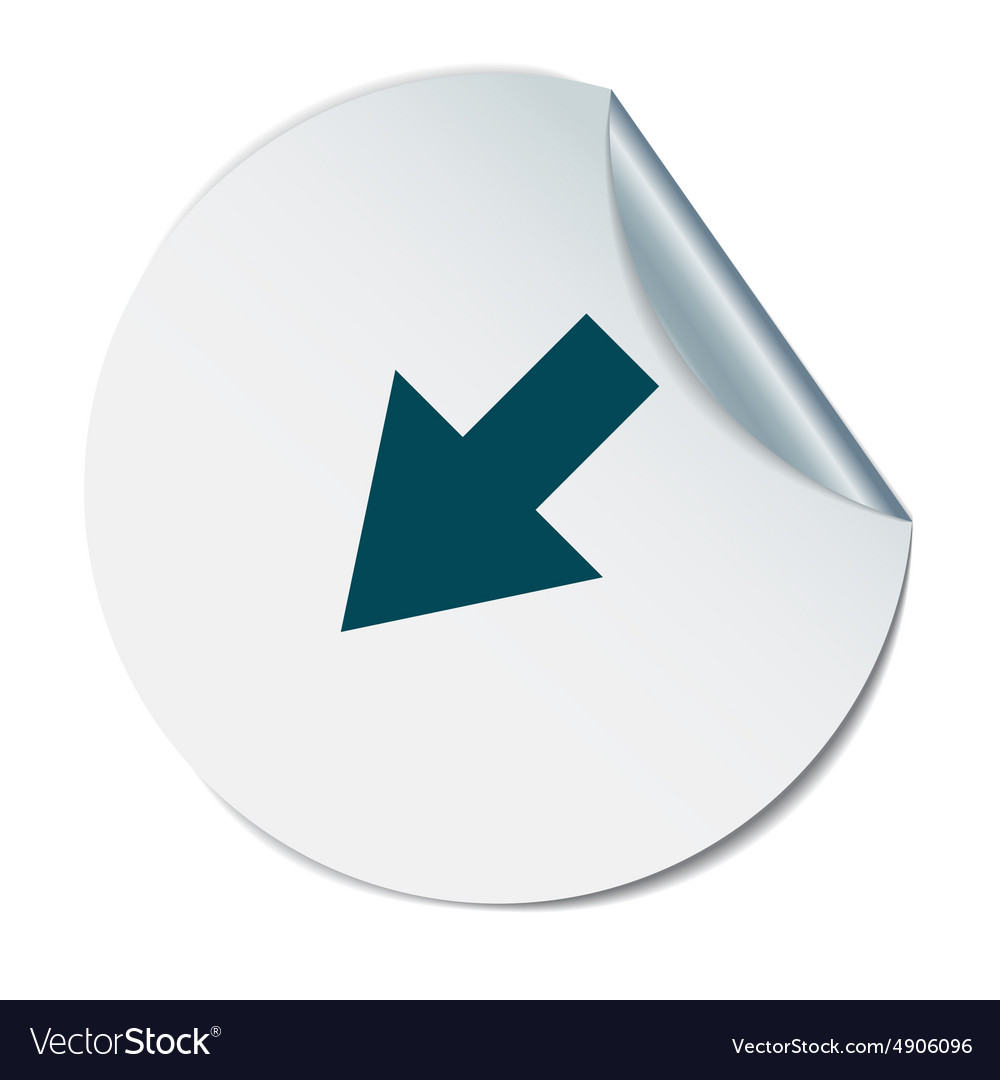 Web arrow Royalty Free Vector Image - VectorStock