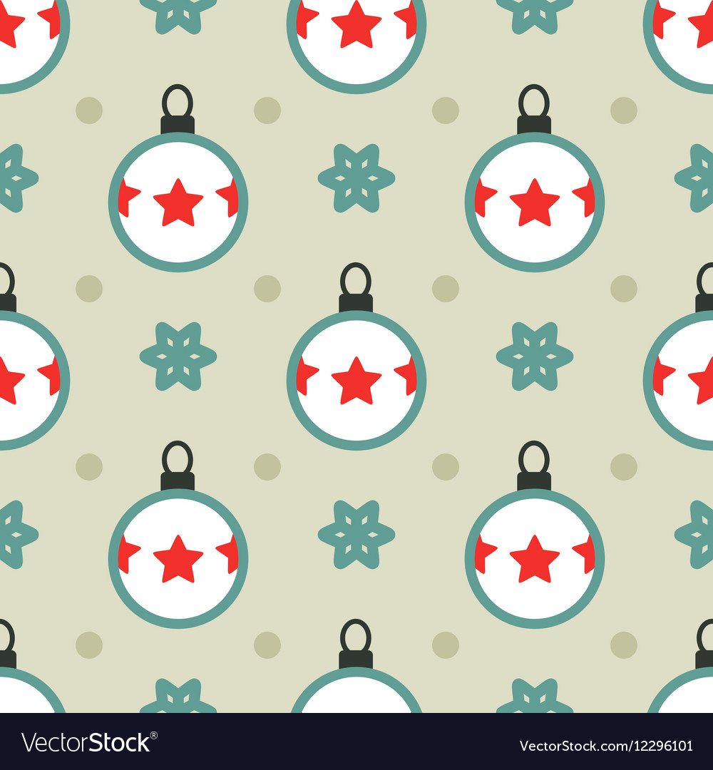 Christmas background pattern Royalty Free Vector Image