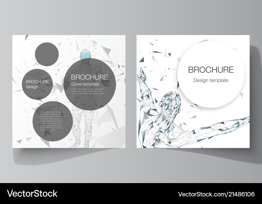 Minimal of editable layout of Royalty Free Vector Image